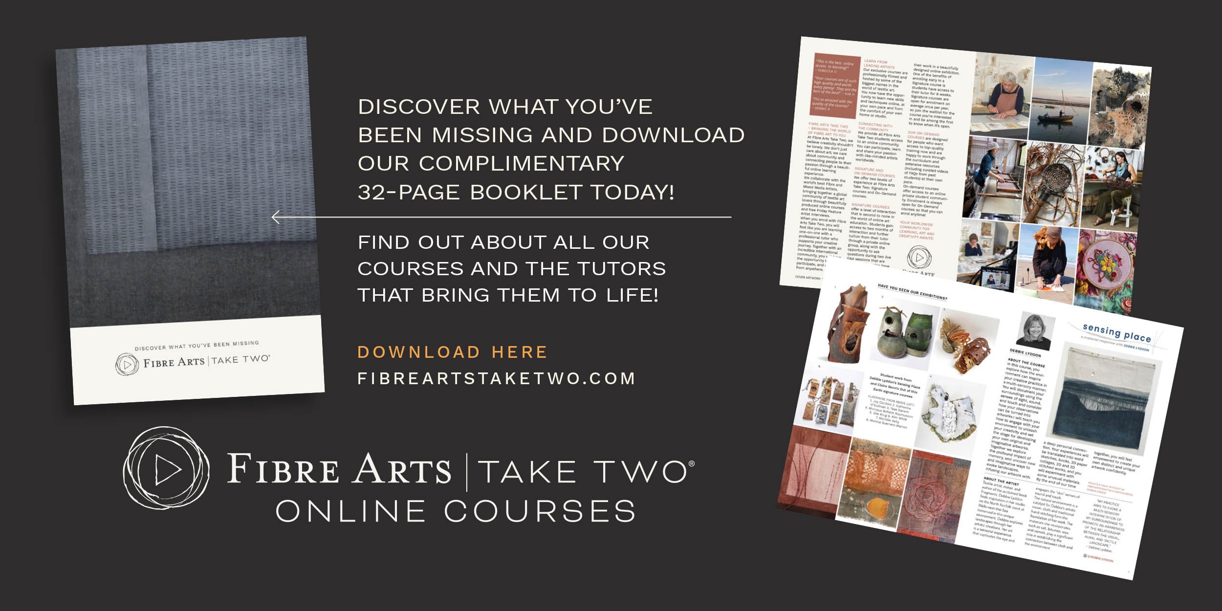 Textile Art Online Courses | Fibre Arts Take Two